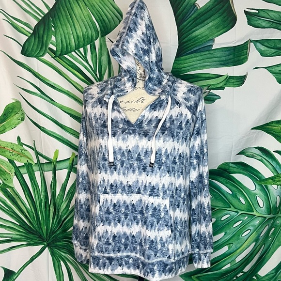 Eddie Bauer | Intimates & Sleepwear | Eddie Bauer S Blue White Soft ...